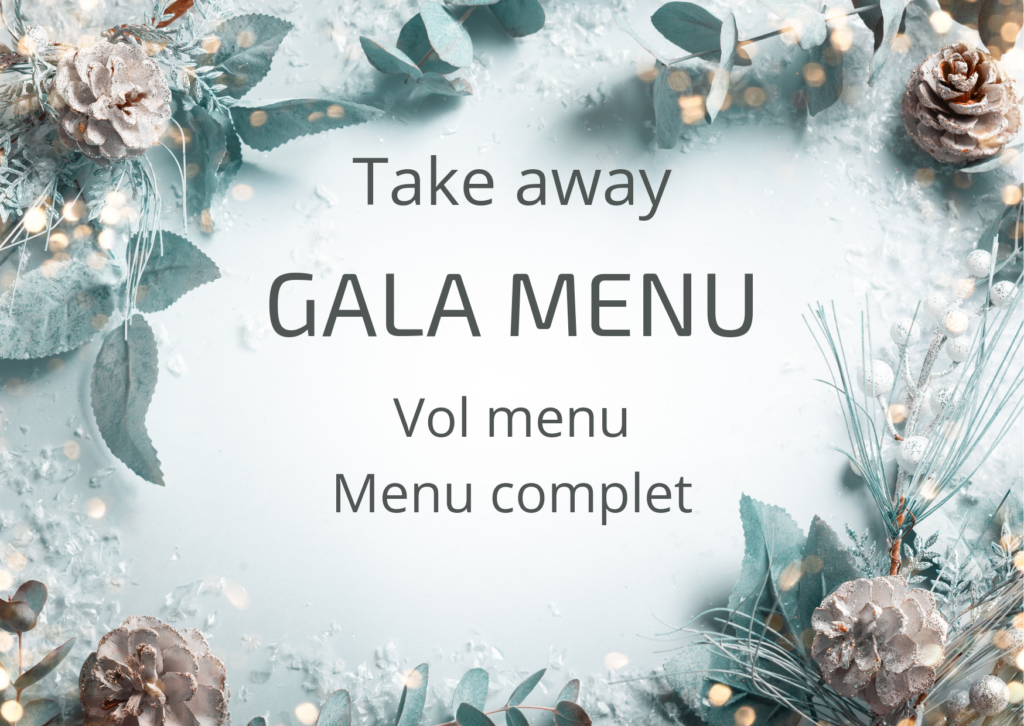 Gala Menu : vol Menu - Oh Restaurant